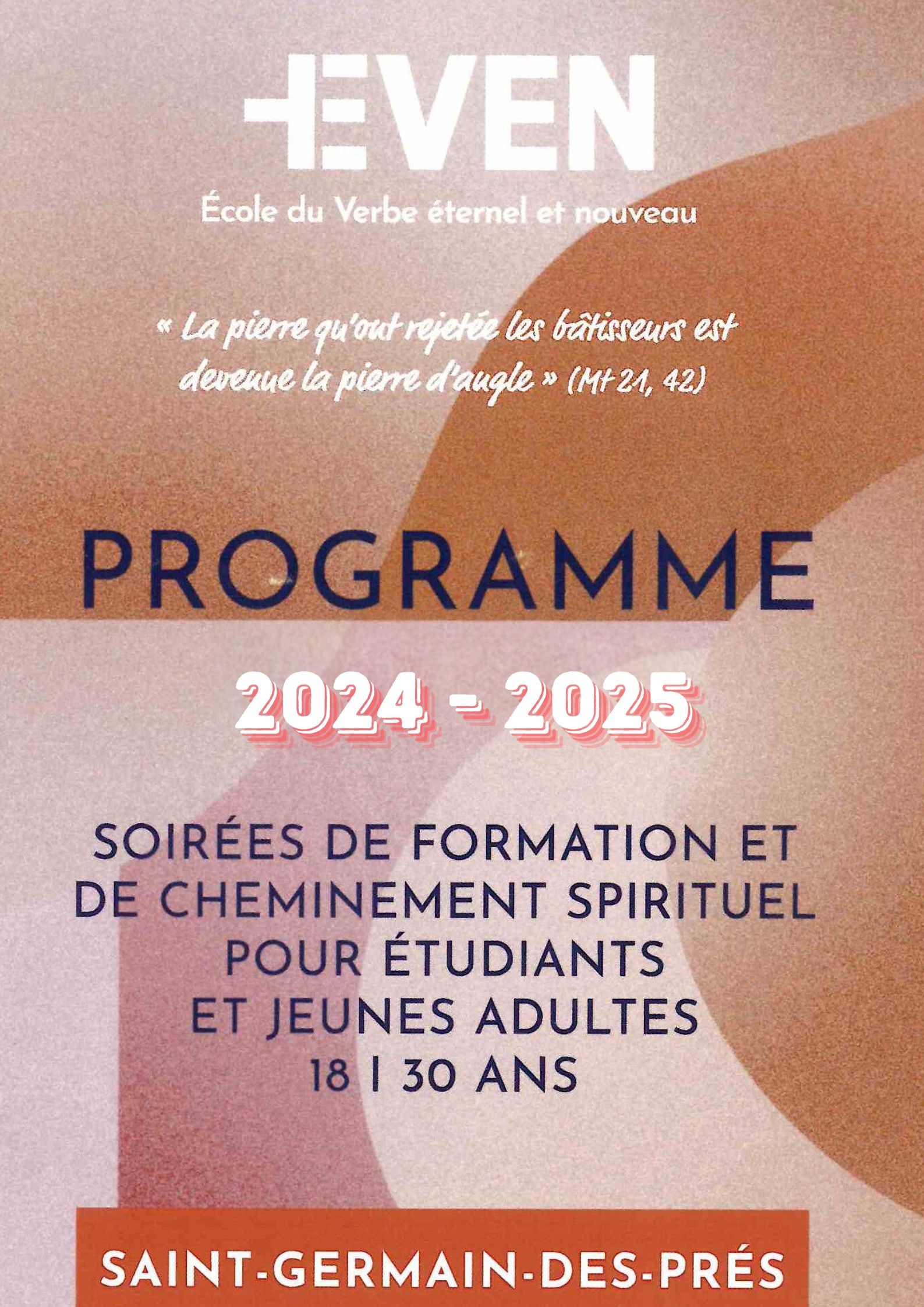 Affiche Even 2024-2025 - Église Saint Germain des Prés